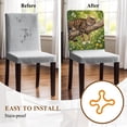 Chair Covers Set of 4 Sleep CAT on Branches Chair Slipcover Protector ...