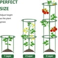 Ywuzuh Plant Cages 5 Pack Plant Cages & Supports Garden Trellis for ...