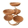 Nishiyuenyi Fruit Basket Display Stand Organizer Rack Large Capacity ...