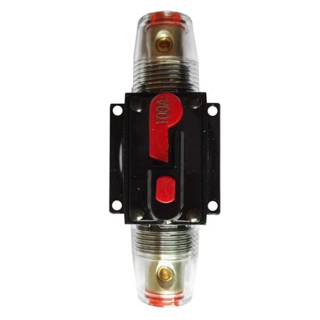 Justharion 48V DC Resettable Circuit Breaker Professional Fuse Holder ...