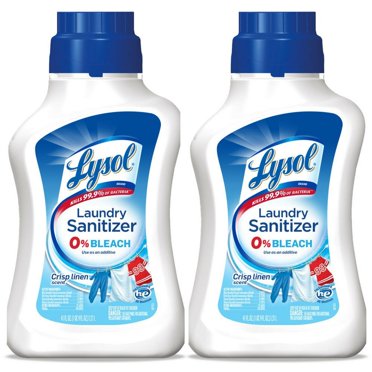 Lysol Laundry Sanitizer, Antibacterial Fabric Sanitizer, Crisp Linen ...