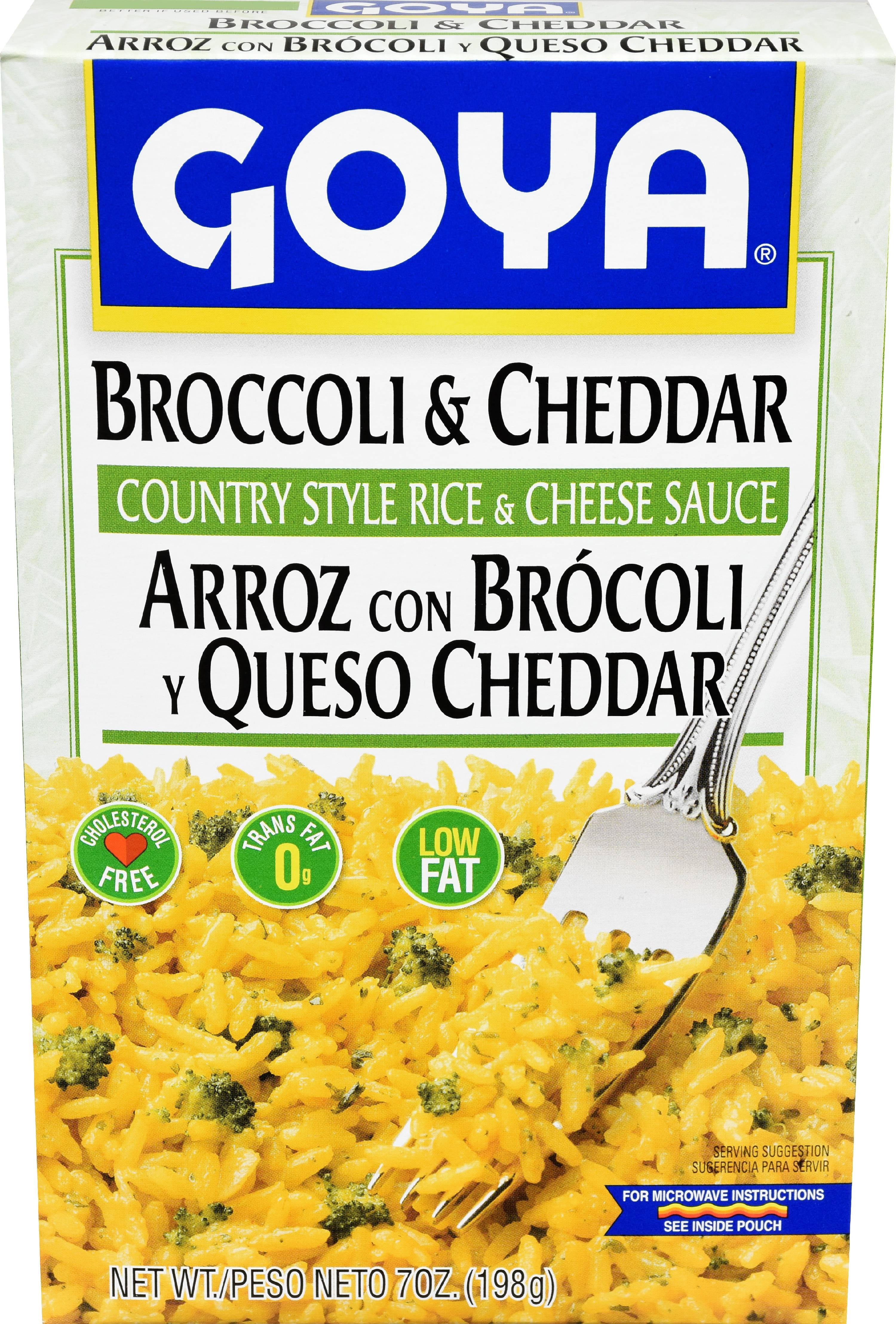 Goya Broccoli And Cheese Rice Mix 7 oz - Walmart.com