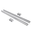Free Shipping! VEVOR SBR Linear Rail 16-800mm 2xLinear Guideway Rail ...