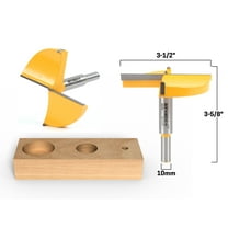 3" Diameter Carbide Forstner Drill Bit - 10mm Shank - Yonico 43069C ...