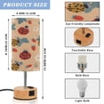 BZSMCE Golden Turtle Strawberry Pattern Printed 3 Color Touch Control ...