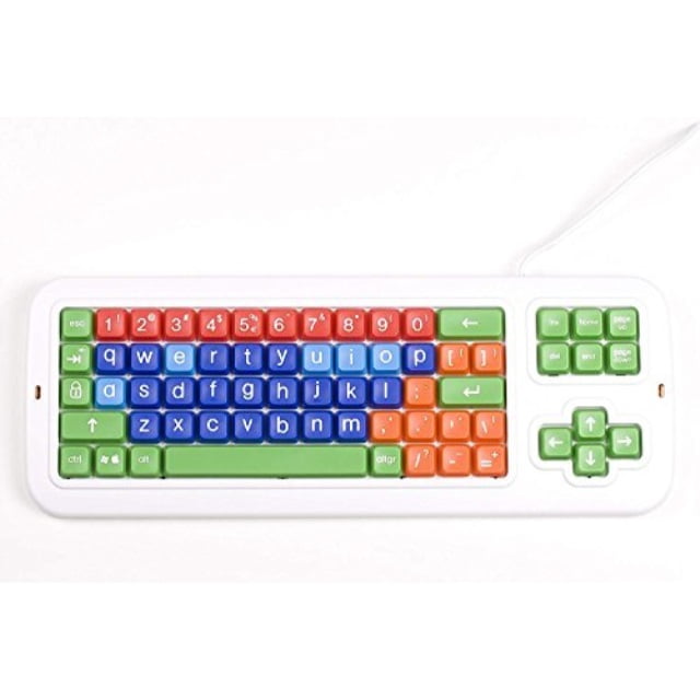 Clevy Keyboard Lower Case Large Print Letters And Keys Colorful And clevy-keyboard-lower-case-large-print-letters-and-keys-colorful-and