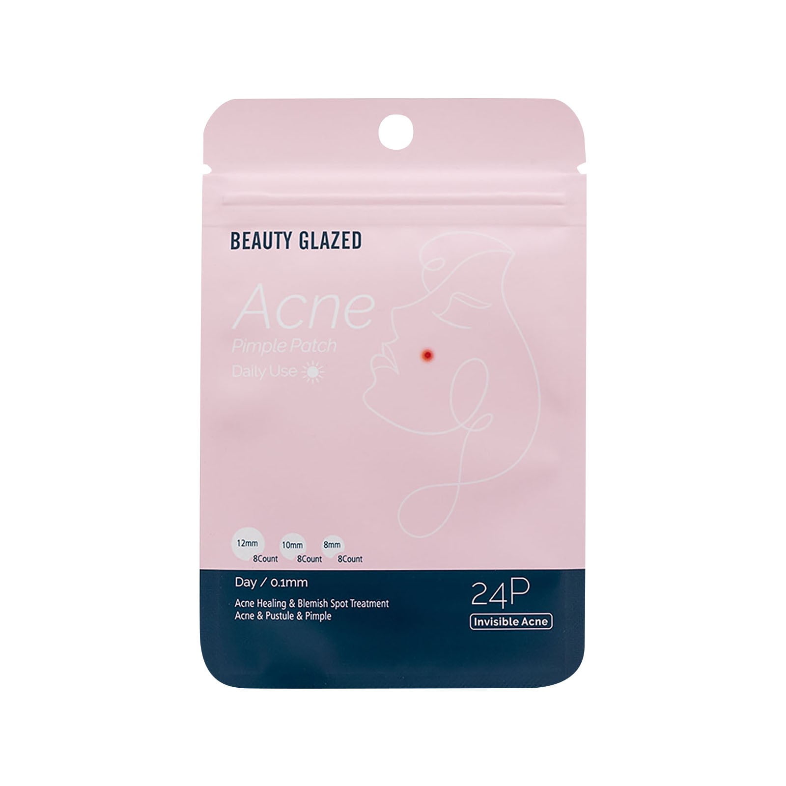 Facial Acne Patch Hydrocolloid Acne Patch With Tea Oil Witch Hazel ...