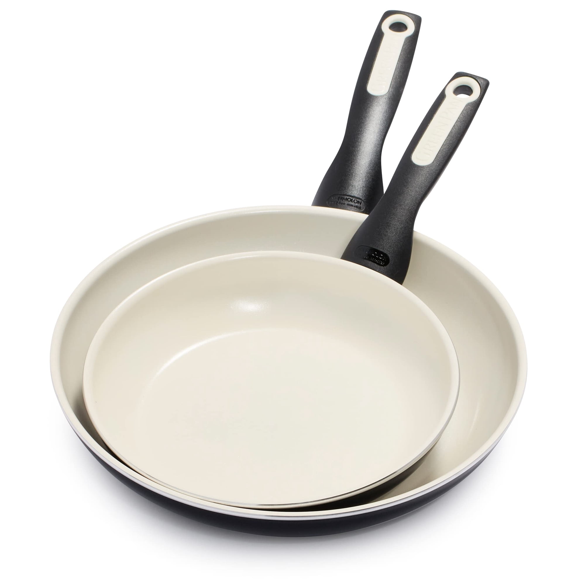 Click here for Frying Pan Skillet Set Greenpan Rio 8 And 10 Black prices