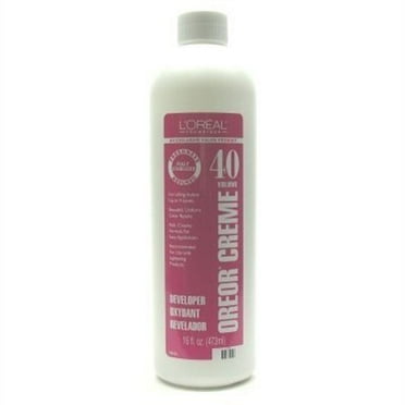 L'Oreal Oreor Creme 40 Volume Developer, 8 oz - Walmart.com
