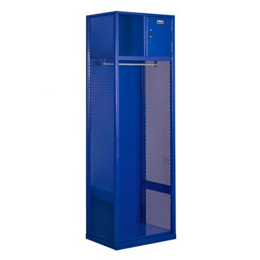 Childcraft Double-Tub Coat Locker with 10 Assorted Color Trays, 53-3/4 ...