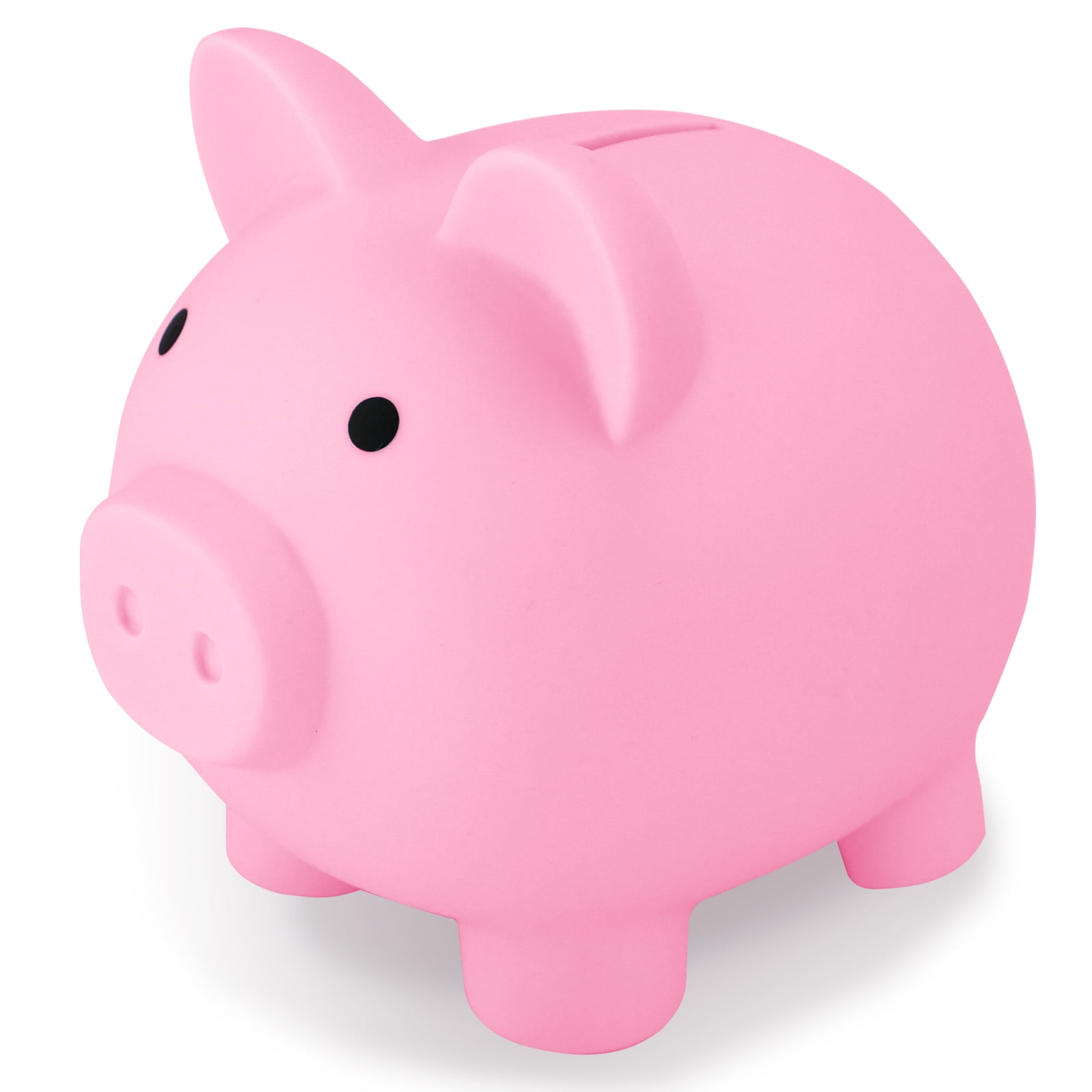 HUSAN Cute Piggy Bank Plastic Pig Box For Kids Birthday Gift Piggy Bank ...