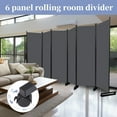 YASRKML 6FT Decorative Indoor Room Divider, Folding Privacy Screen with ...