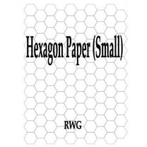 Hexagon Paper (Small): 50 Pages 8.5" X 11", (Paperback) - Walmart.com