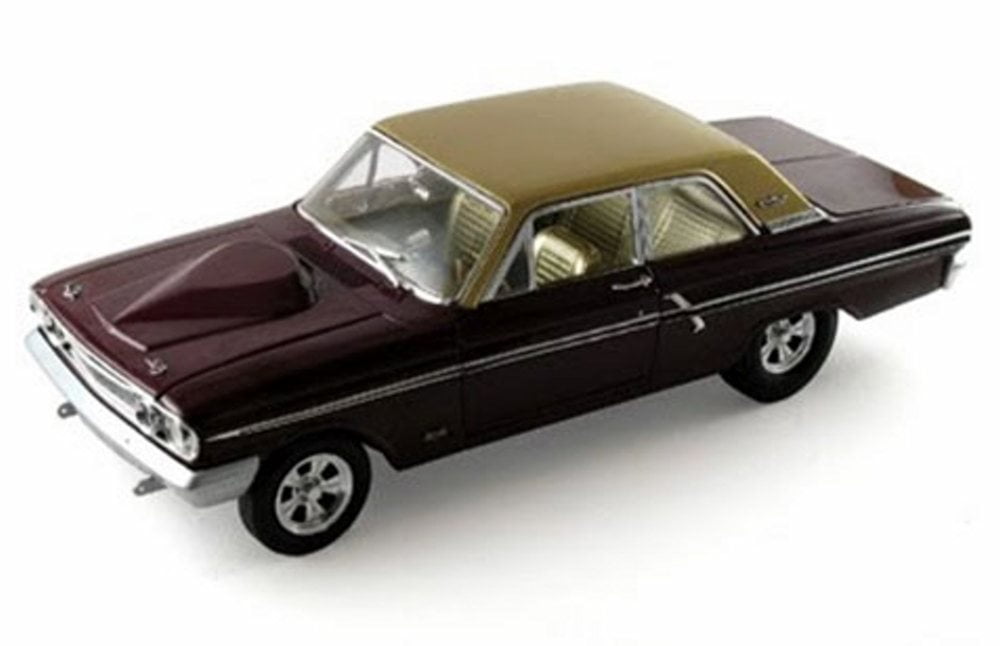 1964 Ford Thunderbolt, Burgundy - Auto World ERTL Authentics AMM915 - 1 ...