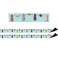 Teacher Created Resources Oh Happy Day Stripes Magnetic Border, 24 Feet ...