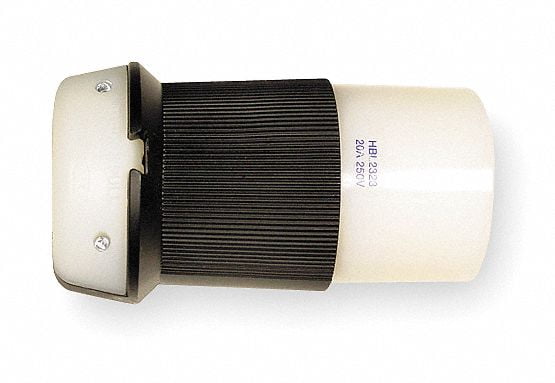 Hubbell HBL2323 Twist-Lock AC Connector; NEMA L6-20R - Walmart.com