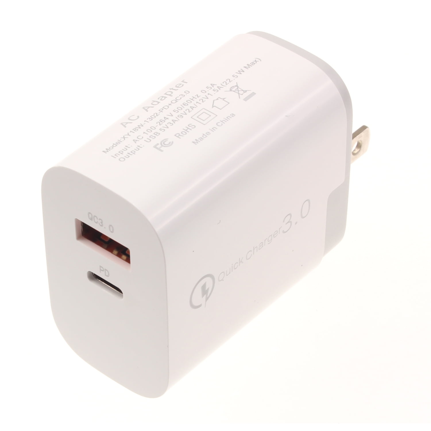 36W Fast Home Charger for OnePlus Nord N200 5G Phone - 2-Port USB Type ...