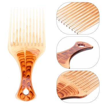 3 PCS FRENCH TWIST HAIR COMB COLER (Marble) TWO TONE MIX 7 TOOTH IT ...