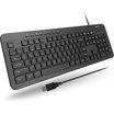 Manhattan Wired Keyboard – 104-Key, 4.5ft USB Cable, Foldable Stands ...