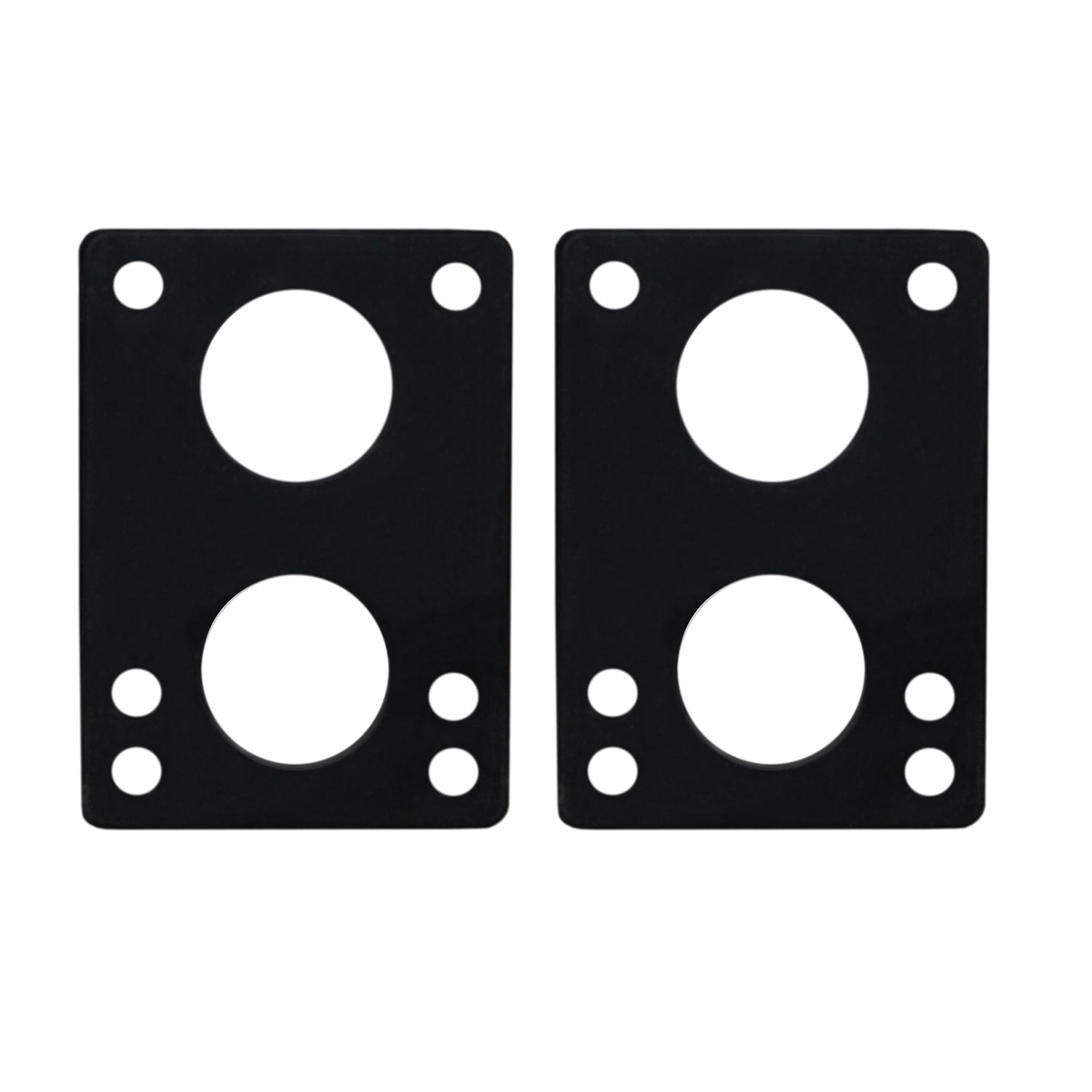 Longboard Riser Pads 1/4" (6mm) Pair of Risers Skateboard Shock Pads ...