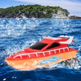 Kayannuo Toys Details Red Cool Water Remote Control Speedboat Children ...
