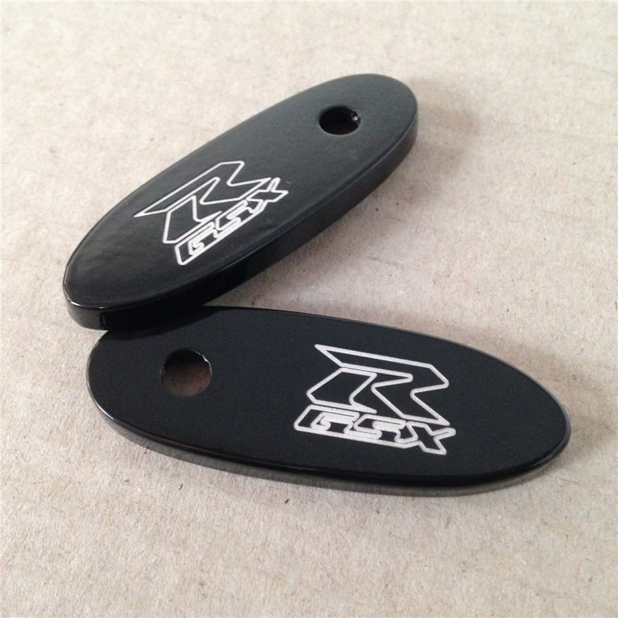 HTT-MOTOR Mirror Block Off Base Plates For Suzuki Gsxr 600 750 1000 ...