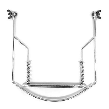 10 Holes Harmonica Neck Harp Metal Rack Mount Harmonica Bracket Black ...