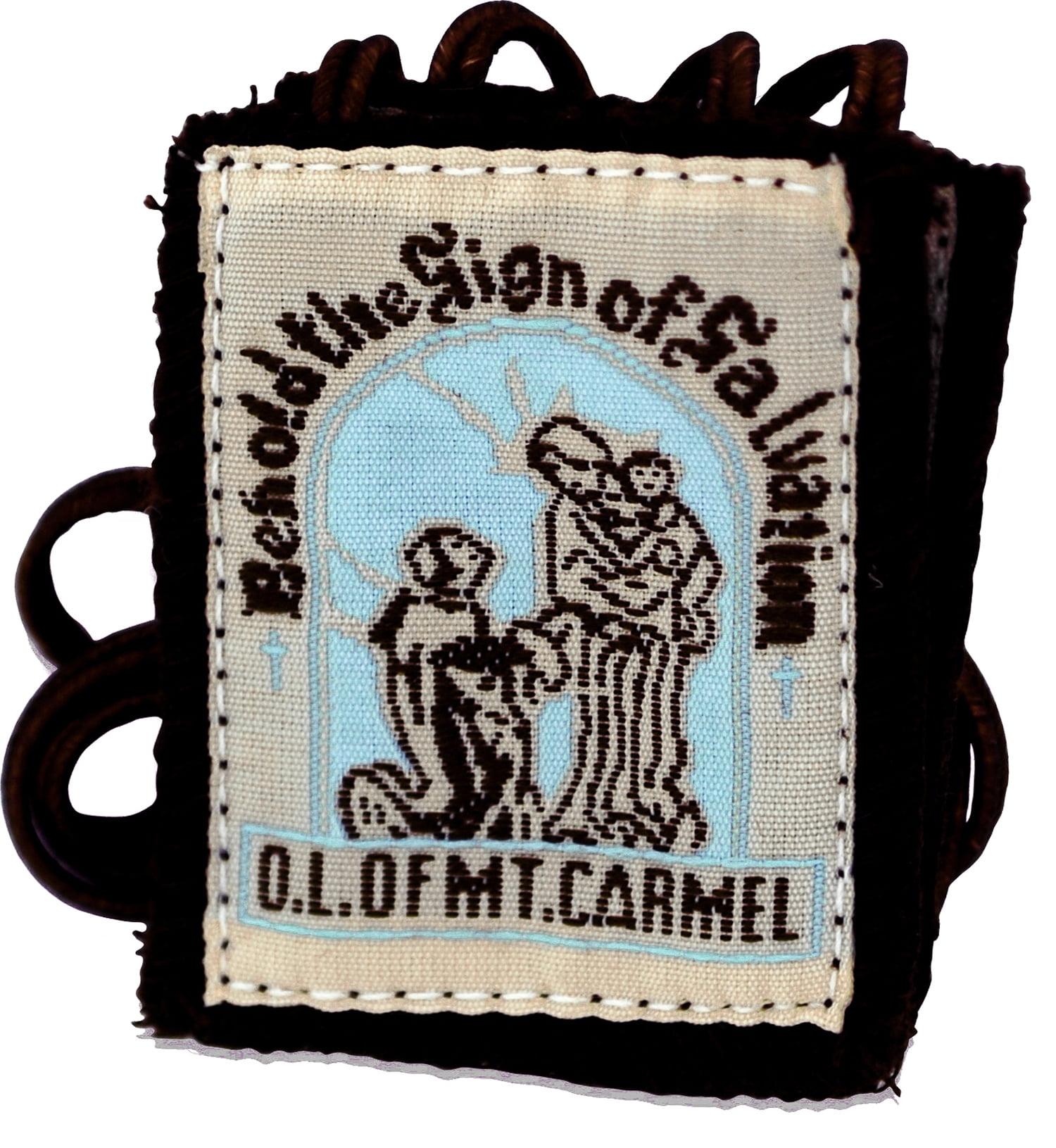 Authentic Catholic Scapular - 100% Wool! (Traditional Brown Scapular 2 ...
