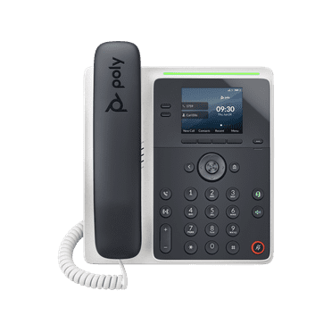 Poly Edge E220 IP Phone - Corded - Corded - Bluetooth - Desktop, Wall ...
