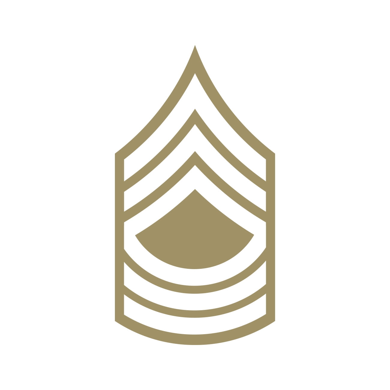 E-8 Master Sergeant Rank Sticker Decal Die Cut - Self Adhesive Vinyl ...