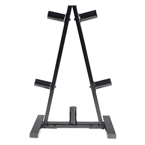 cAP Barbell A Frame Olympic Plate Rack, Dark gray - Walmart.com ...