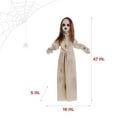 Haunted Hill Farm Floating Zombie Girl Animatronic with Lights and ...