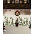 Garage Door Banner Cover 7 x 8 ft, Christmas Red Berries Birds Pine ...