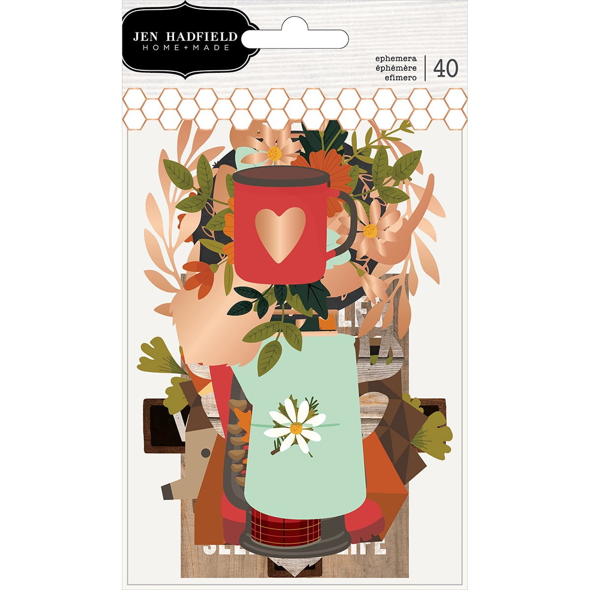 Jen Hadfield Warm & Cozy Ephemera Die-Cuts 40/Pkg- - Walmart.com