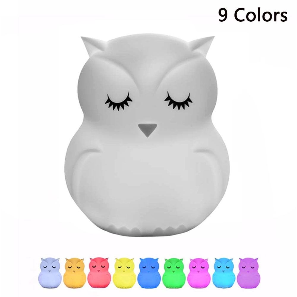 Click here for Funavi Owl Night Light For Kids  Sensitive Tap Con... prices