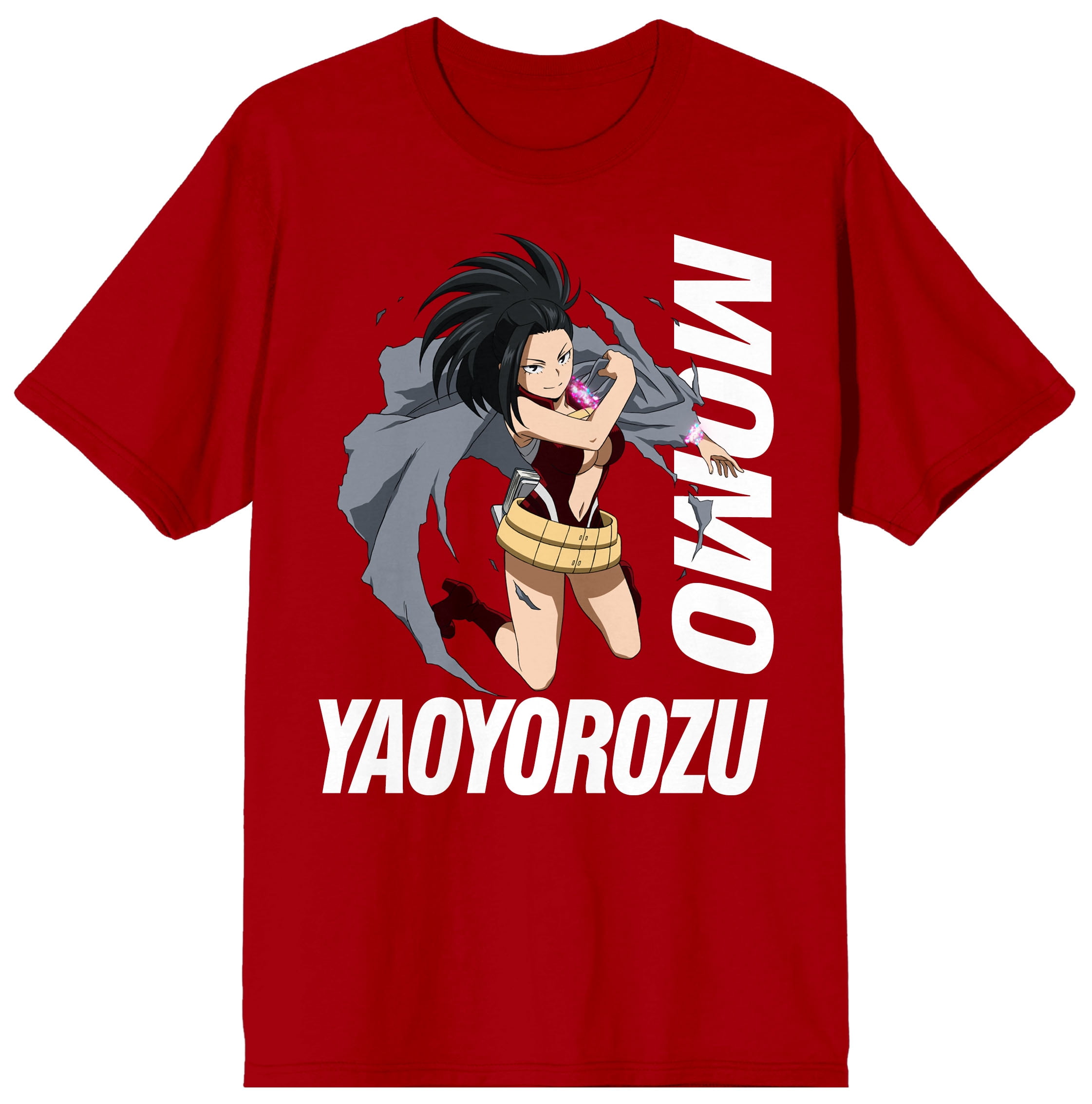 My Hero Academia Momo Yaoyorozu Men's Red Graphic Tee-Medium - Walmart.com