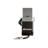 Verbatim 16Gb Store n Go Dual USB Flash Drive for OTG Devices (99138 ...