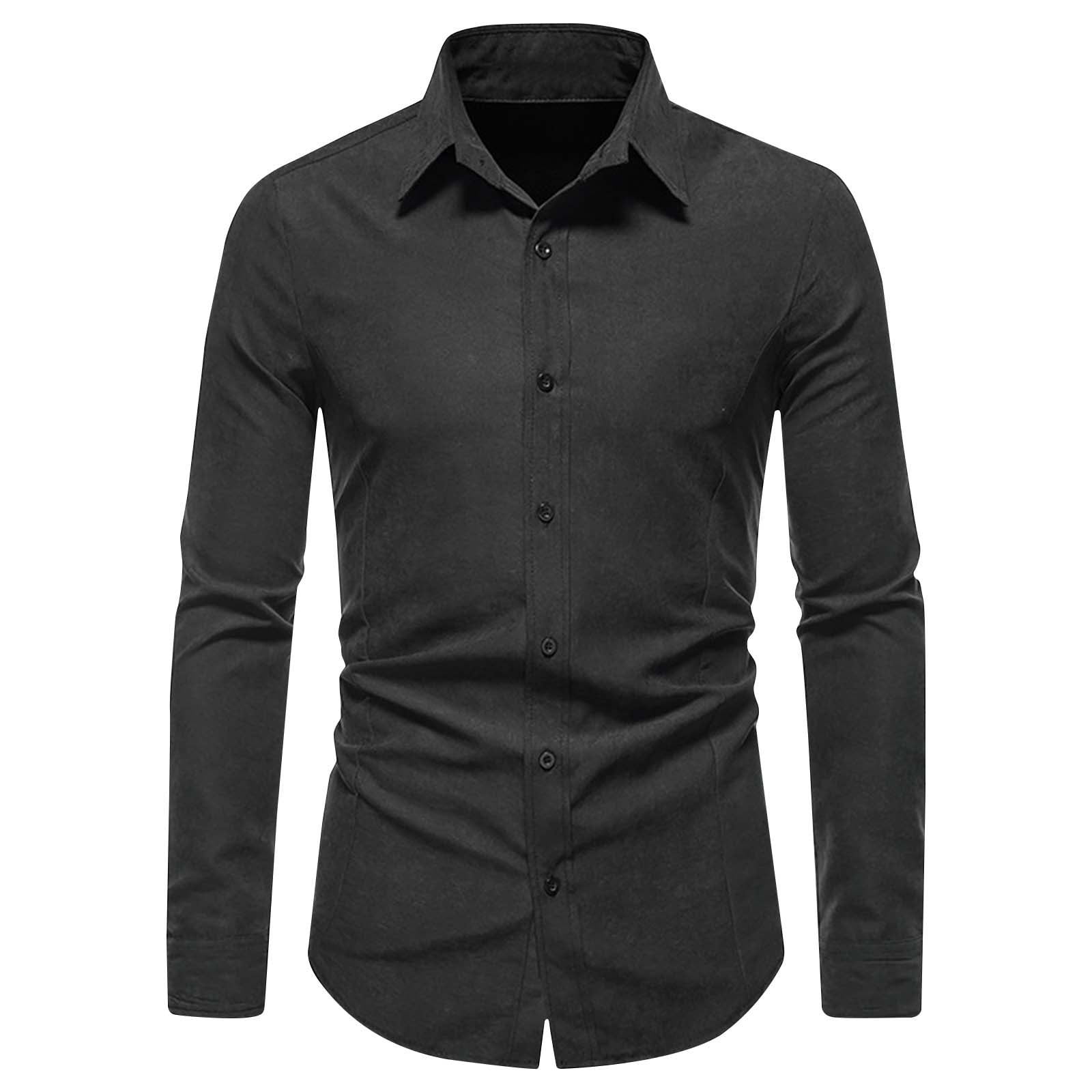 Click here for Zbxnli Mens Button Down Shirts Cotton Dress Shirt... prices