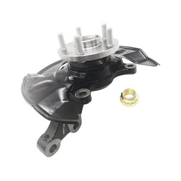 Crown Automotive 68088498AD Steering Knuckle and Hub Assembly, Black ...