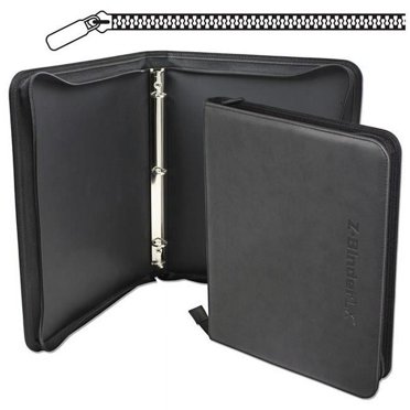Cambridge Zipper 3-Ring Binder with Notepad, Calculator, 200 Sheets, 8 ...