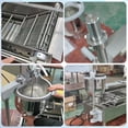 Kolice Commercial Automatic 2 Rows Donut Making Machine Doughnut Fryer ...