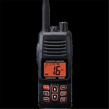 Standard Horizon HX380 5W Commercial Grade Submersible IPX-7 Handheld ...