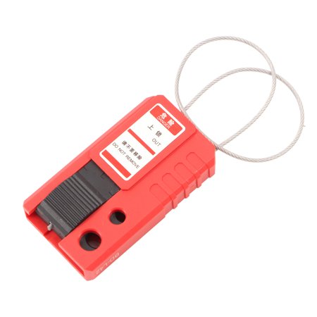 Power Insulation Safety Lock,Lockout Tagout Cable Lock Lockout Tagout ...