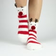 Women's Animal Fuzzy Socks Set Reindeer Gift Box Set - Walmart.com