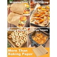 200 Pcs 17x26" Unbleached Non-Stick Parchment Sheets for Baking ...