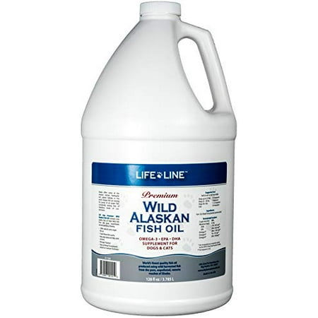 Lifeline Wild Alaskan Fish Oil for Dogs and Cats, 128-Ounce | Walmart ...