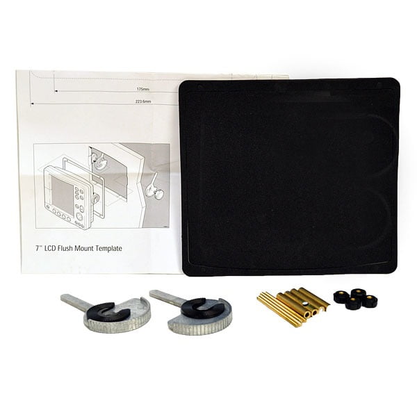 Raymarine Boat Flush Mounting Kit M92708 | For 7 Inch Chartplotter ...