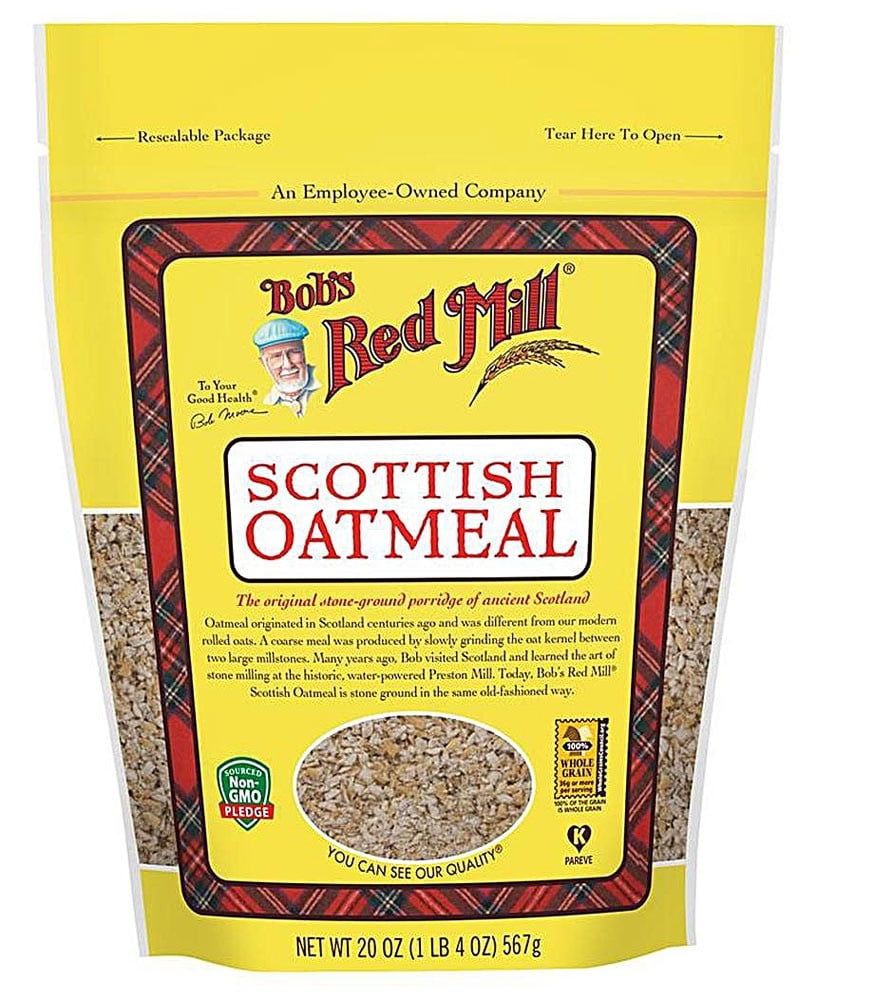 Bob's Red Mill Scottish Oatmeal -- 20 oz - Walmart.com