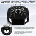Qualirey 2 Pack Reusable Mouse Trap 4 in 1 Multi Catch Mice Traps for ...