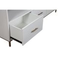 Alpine Furniture Madelyn Wood TV Console in White - Walmart.com